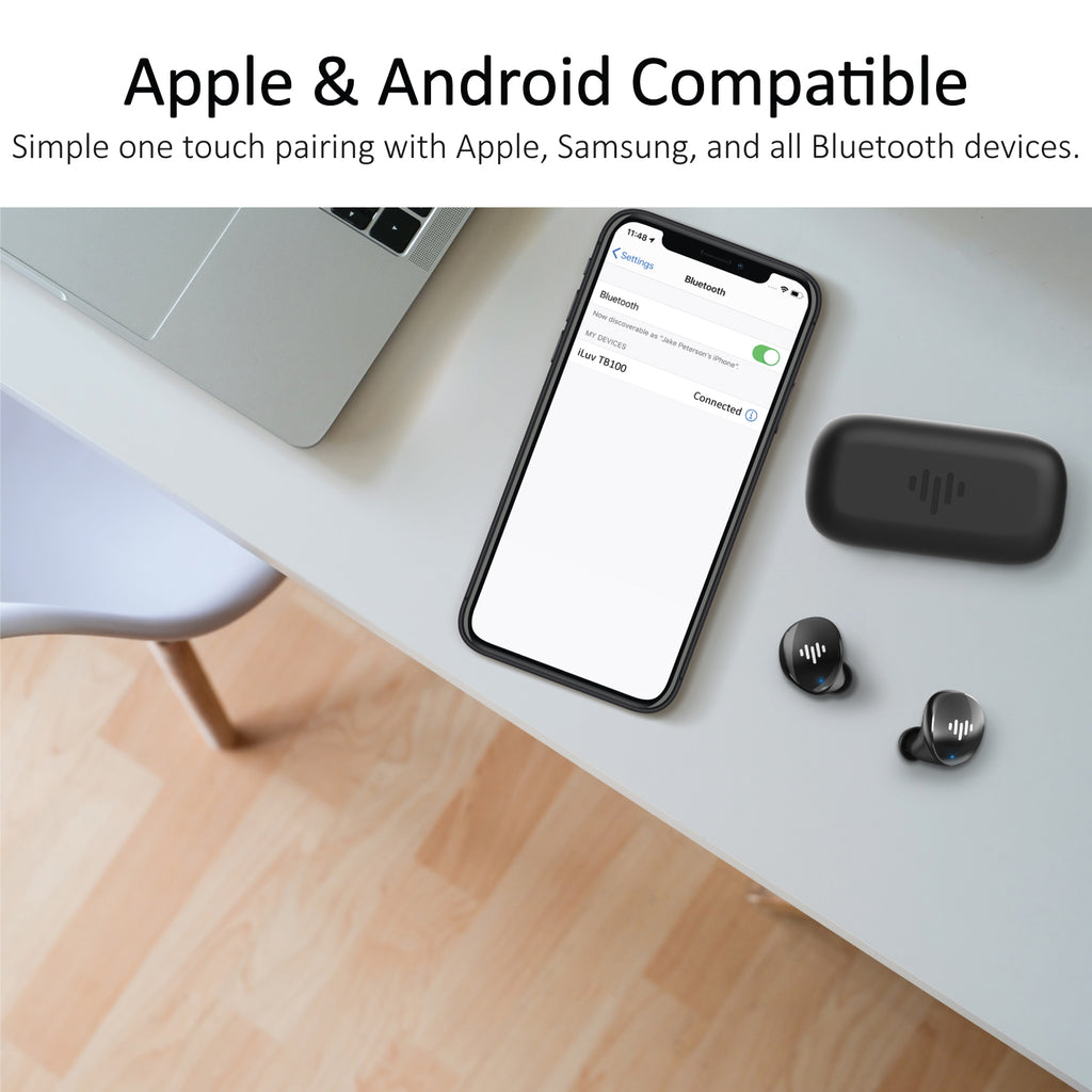 myBuds TB100 Wireless Earbuds | iLuv – iLuv Creative Technology